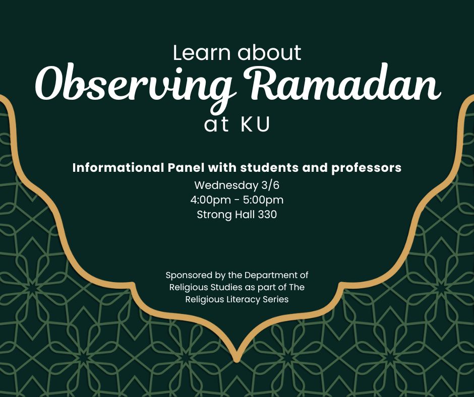 Ramadan at KU | Religious Studies